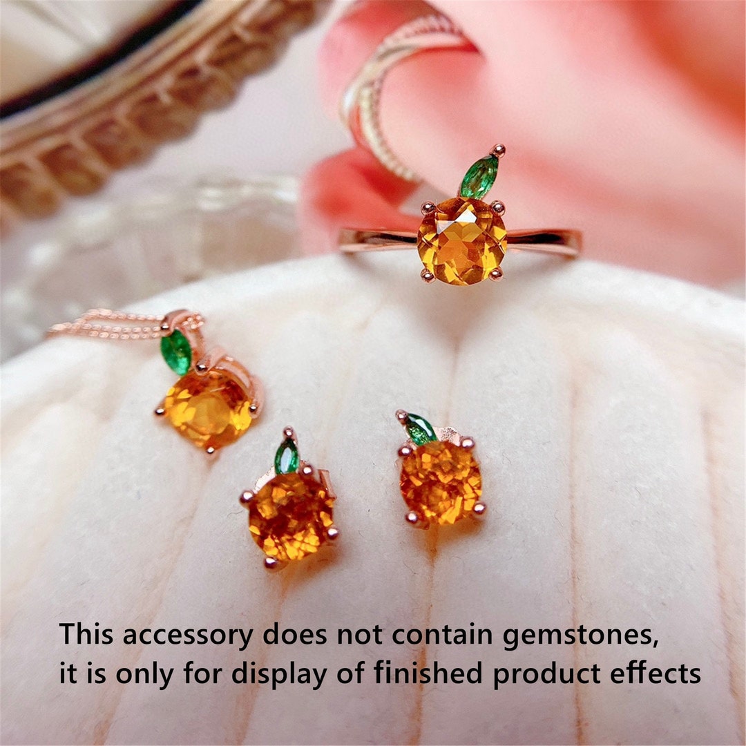 Sterling Silver Round Ring Setting, Apple Ring Head, 925 Silver Ring ...