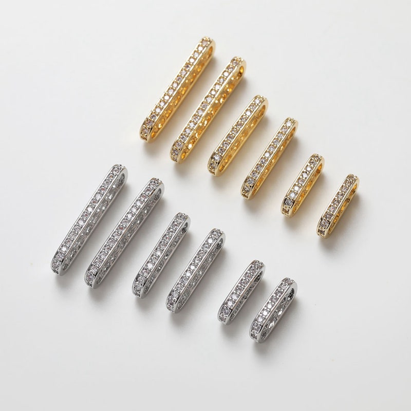 Two Hole Slider Beads - Etsy