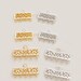14K Gold Plated Brass Heart Bar Connector, Rectangle Necklace, Bar ...