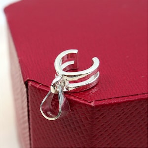 Sterling Silver Pinch Bails, S925 Silver Pinch Bail, Pendant Bail Jewelry Making Supplies ...