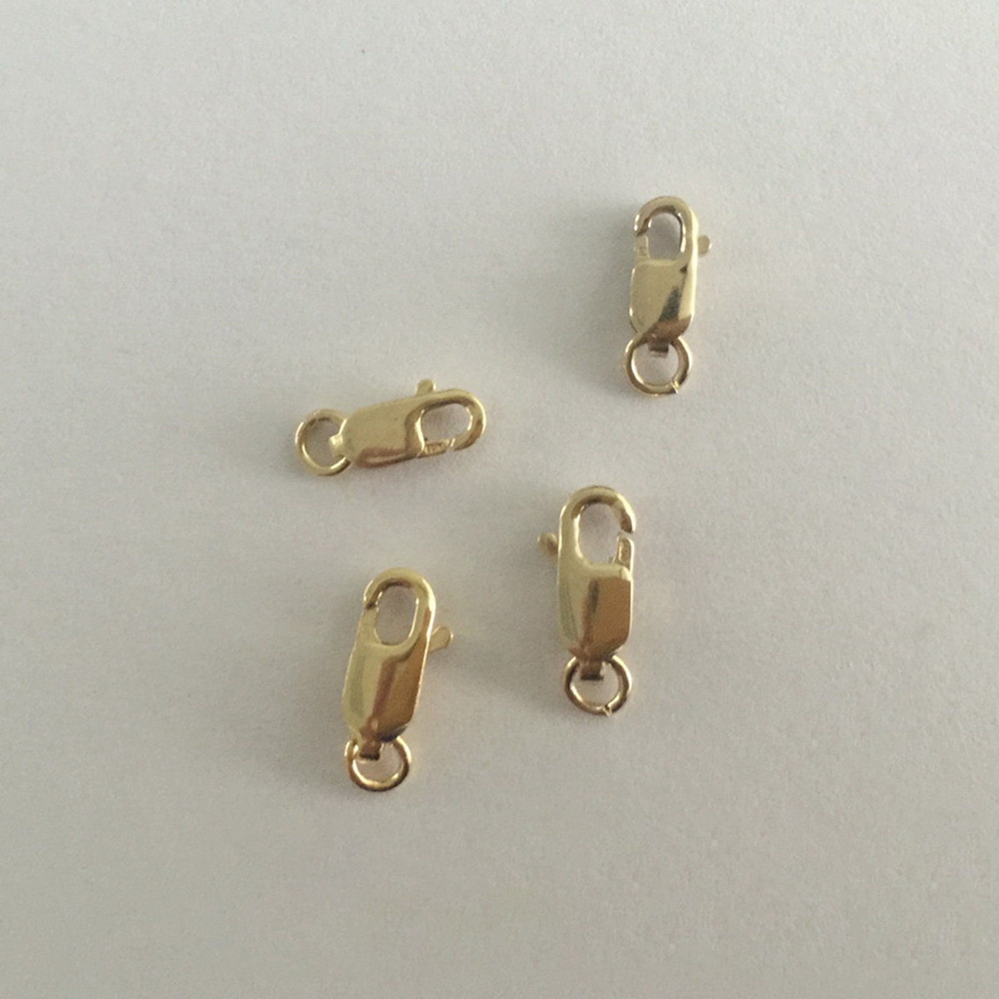 14K Gold Filled Rectangle Trigger Clasps With Opened Jump - Etsy