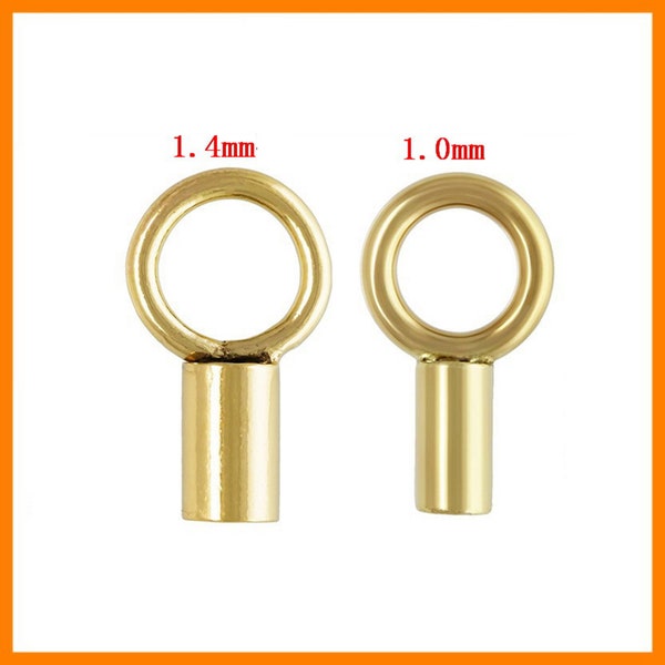 Gold Filled End Caps - Etsy