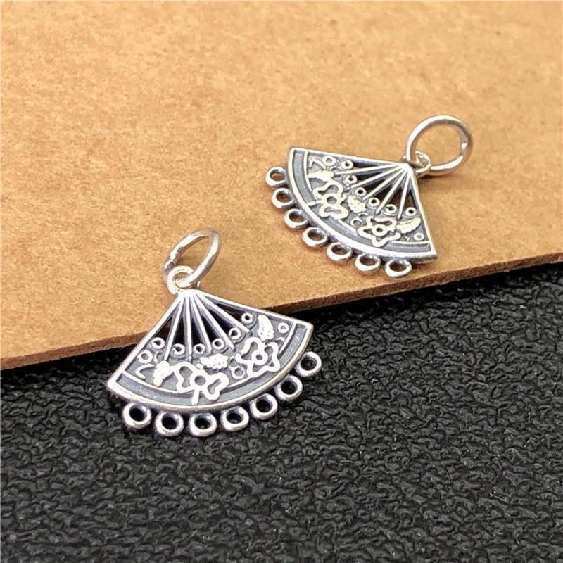 Japanese Fan Charm - Etsy
