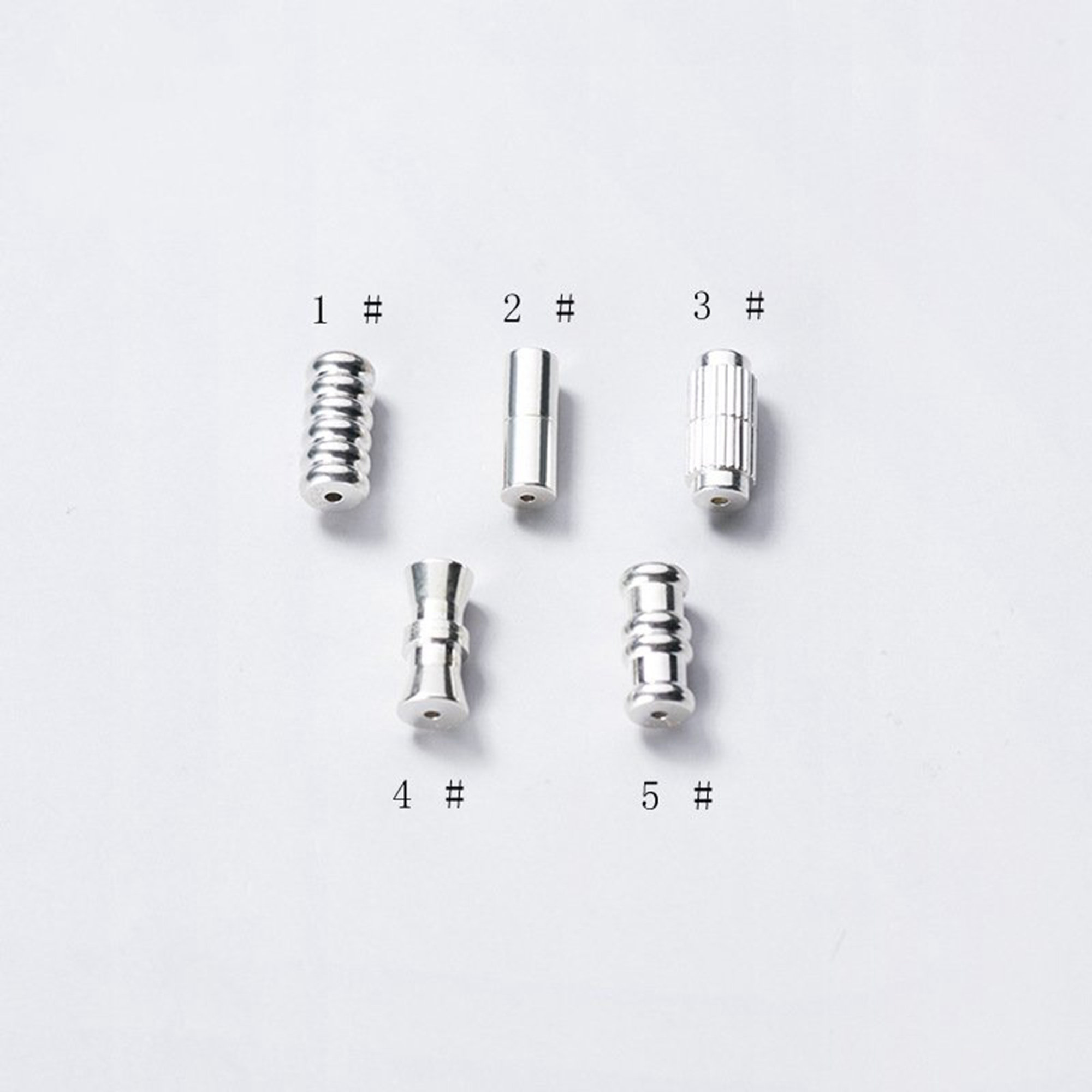 Sterling Silver Screw Clasps 925 Silver Barrel Screw Clasps - Etsy