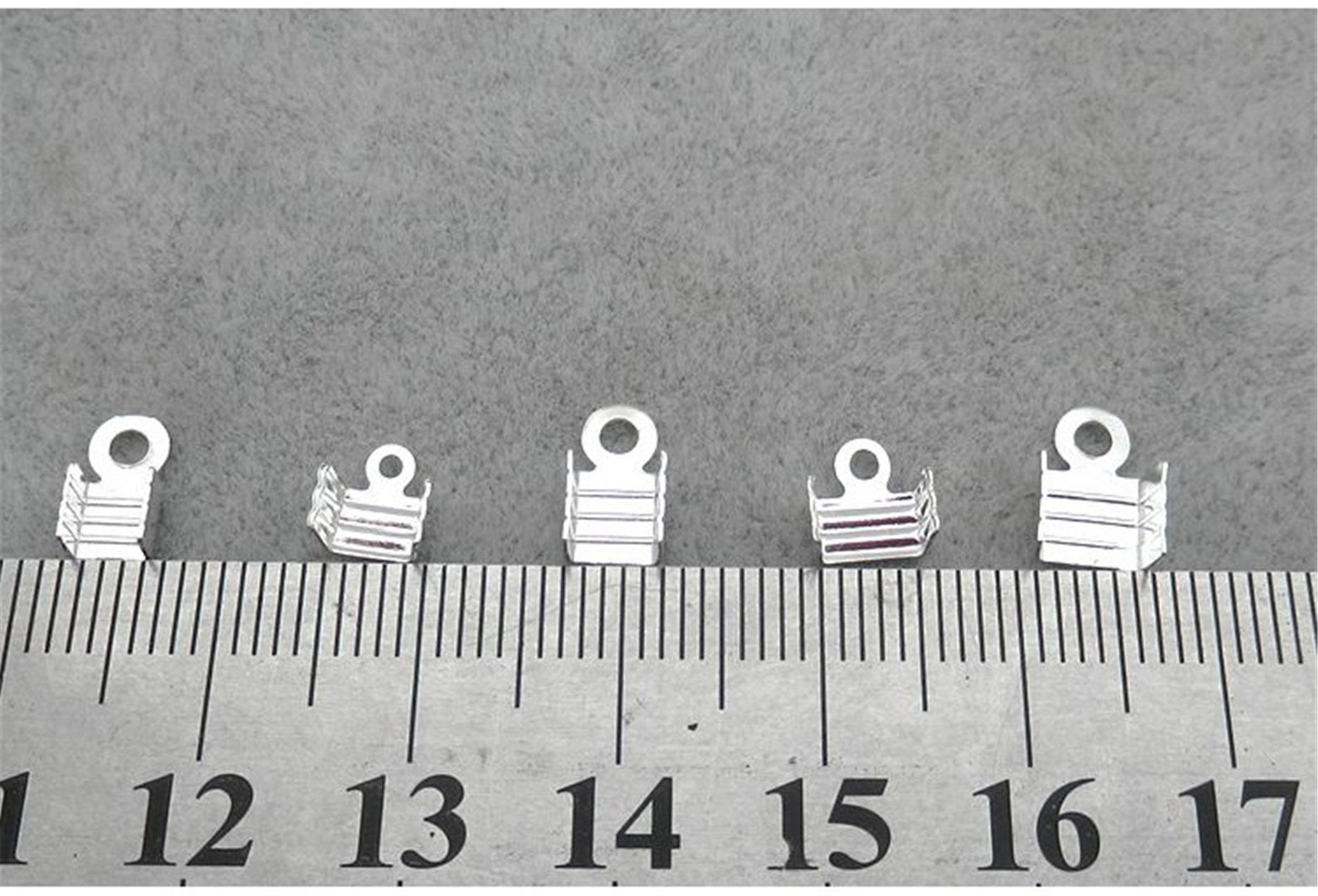 Sterling Silver Crimp End Tips Caps, Silver Crimp Ends, Crimp End Tips ...