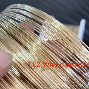Half/ One Ounce 10K Gold Filled Wires, Gold Filled Sparkle Wires, Half ...