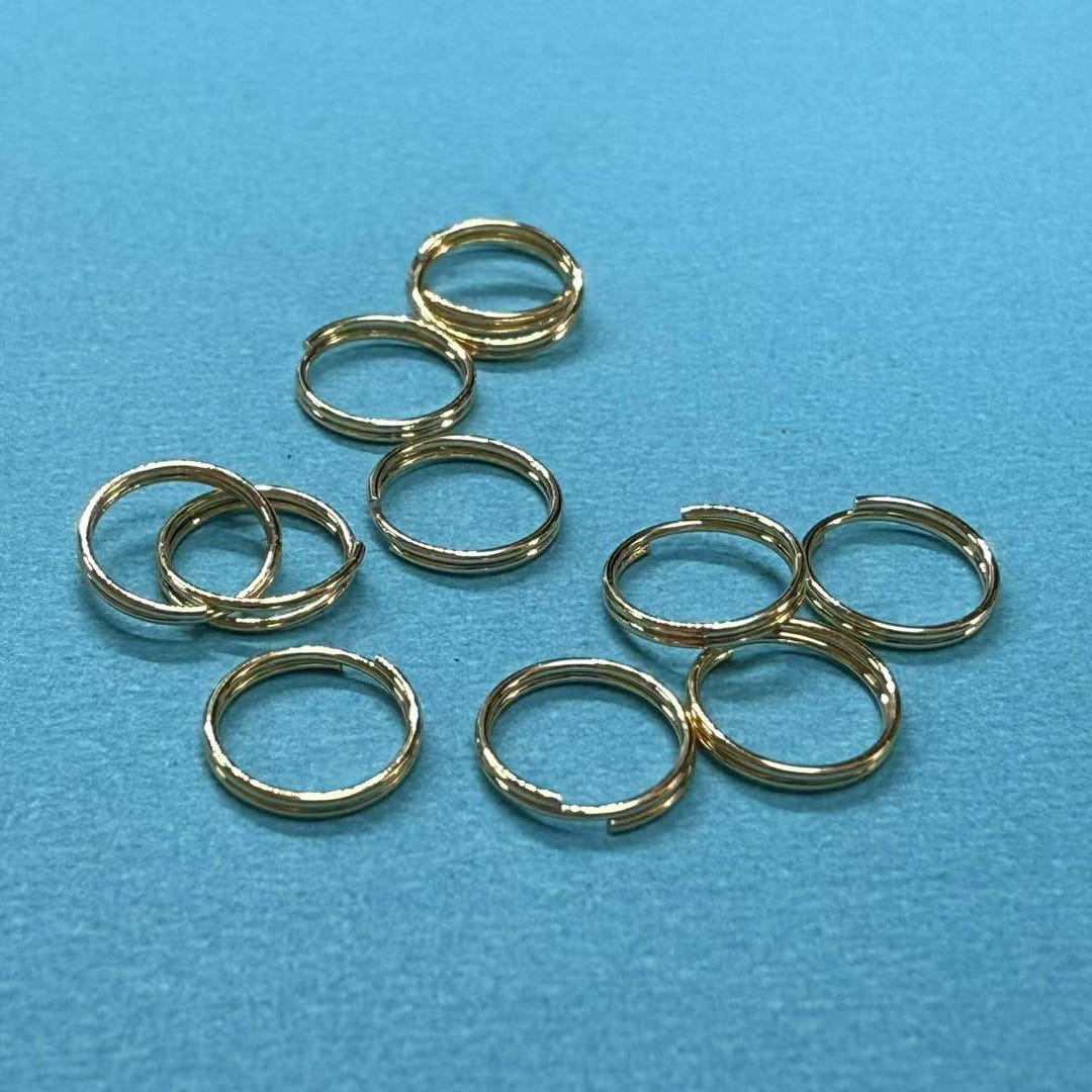 Stainless Steel Round Jump Ring, Split Rings, Ring Connector for ...