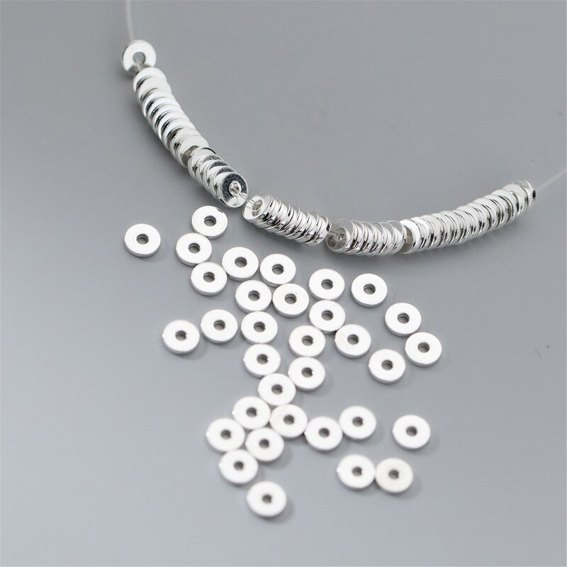 Flat Round Beads - Etsy