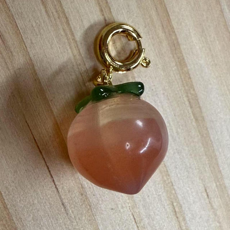 Peach Charms - Etsy