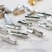 14K Gold Plated Crimp Ends for 6/10/13/20/25mm Ribbons, Ribbon Crimp ...