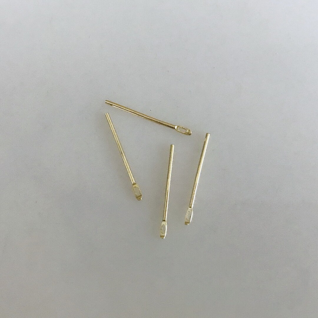 14K Gold Filled Chain End Pin, Gold Filled Chain Adjustable Needle ...