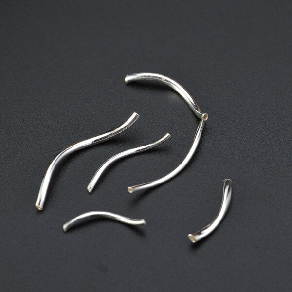 Twisted Tube Beads - Etsy