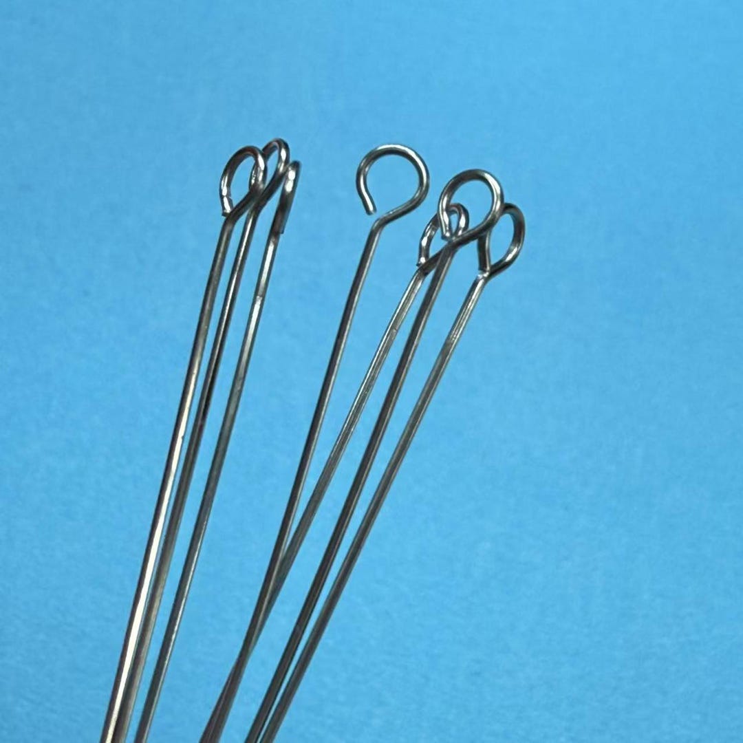 Stainless Steel Eye Hole Pins, Eyepin Needle, Pin Needle, Eye Pins 20mm ...