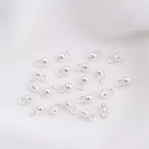 14K Gold Plated Crimp Cover Bead, Bracelet End Cover, Clam Shell Bead ...