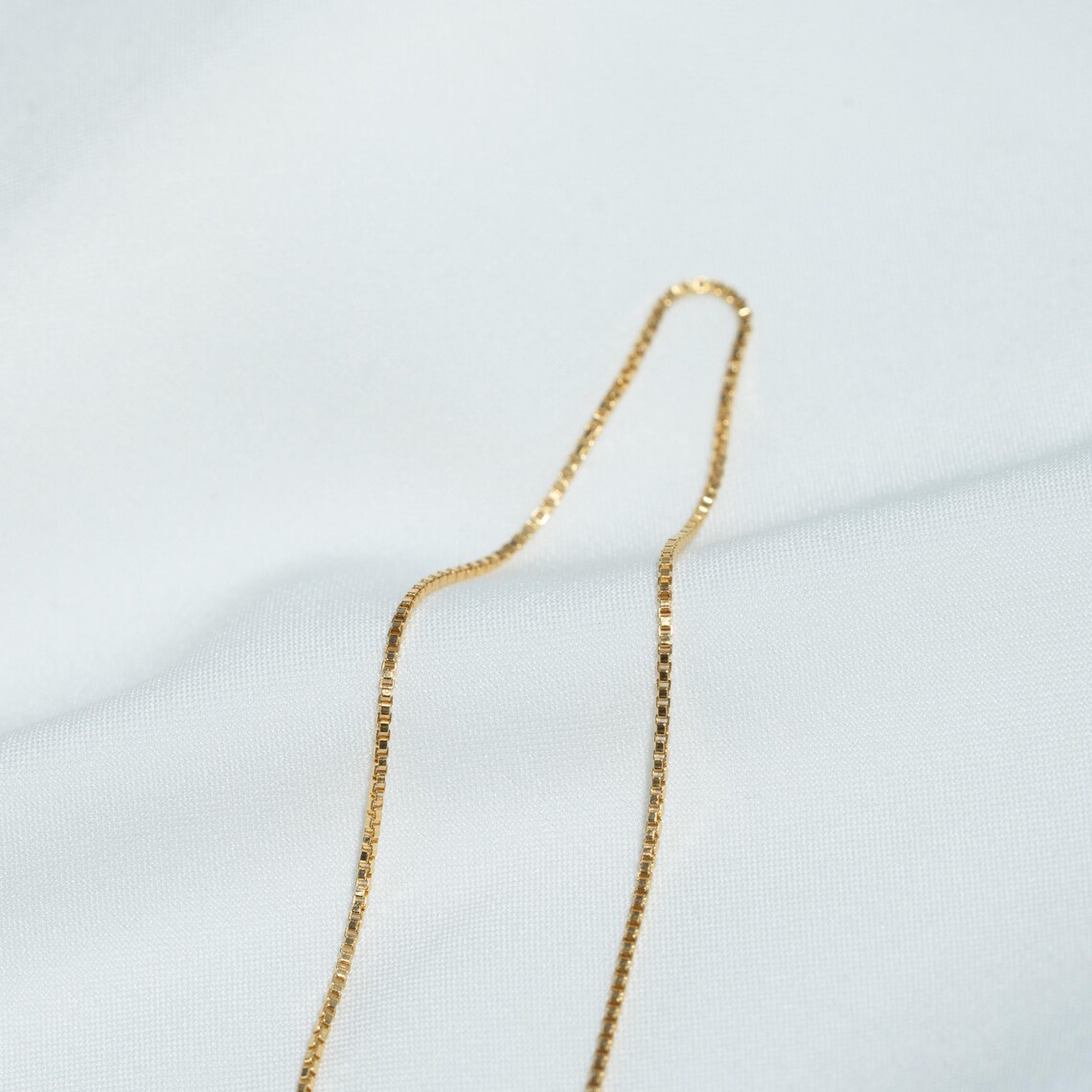 1 Meter 14K Gold Filled Box Chain Footage, Gold Filled Bulk Chains ...