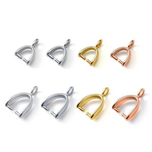 Sterling Silver Bail - Etsy