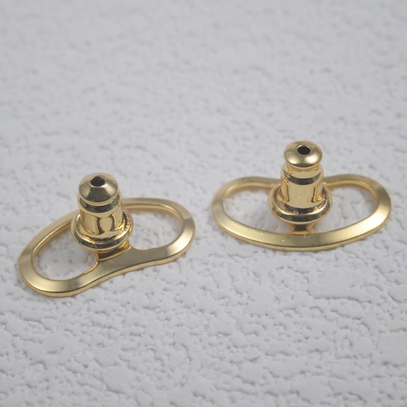 14k Gold Backers - Etsy