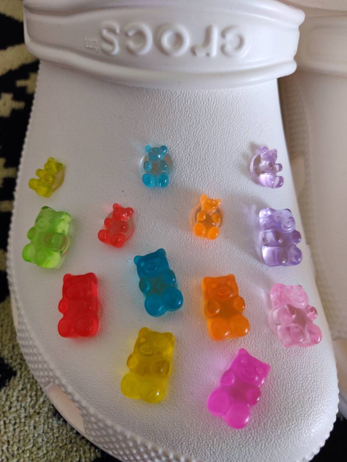 Gummy Bear Croc Charms | Clog Charm | Gummy Bear | Rainbow - Etsy