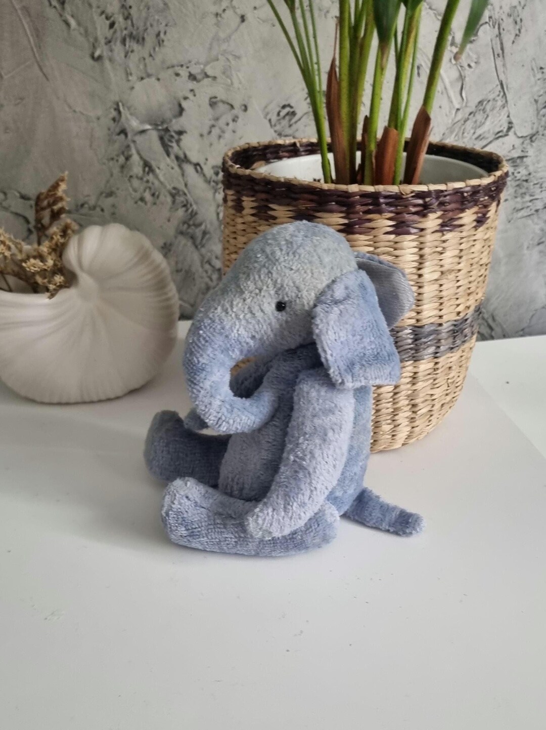 Collectible Taddy Elephant, Artist Taddy Bear, Teddy Elephant, Taddy ...
