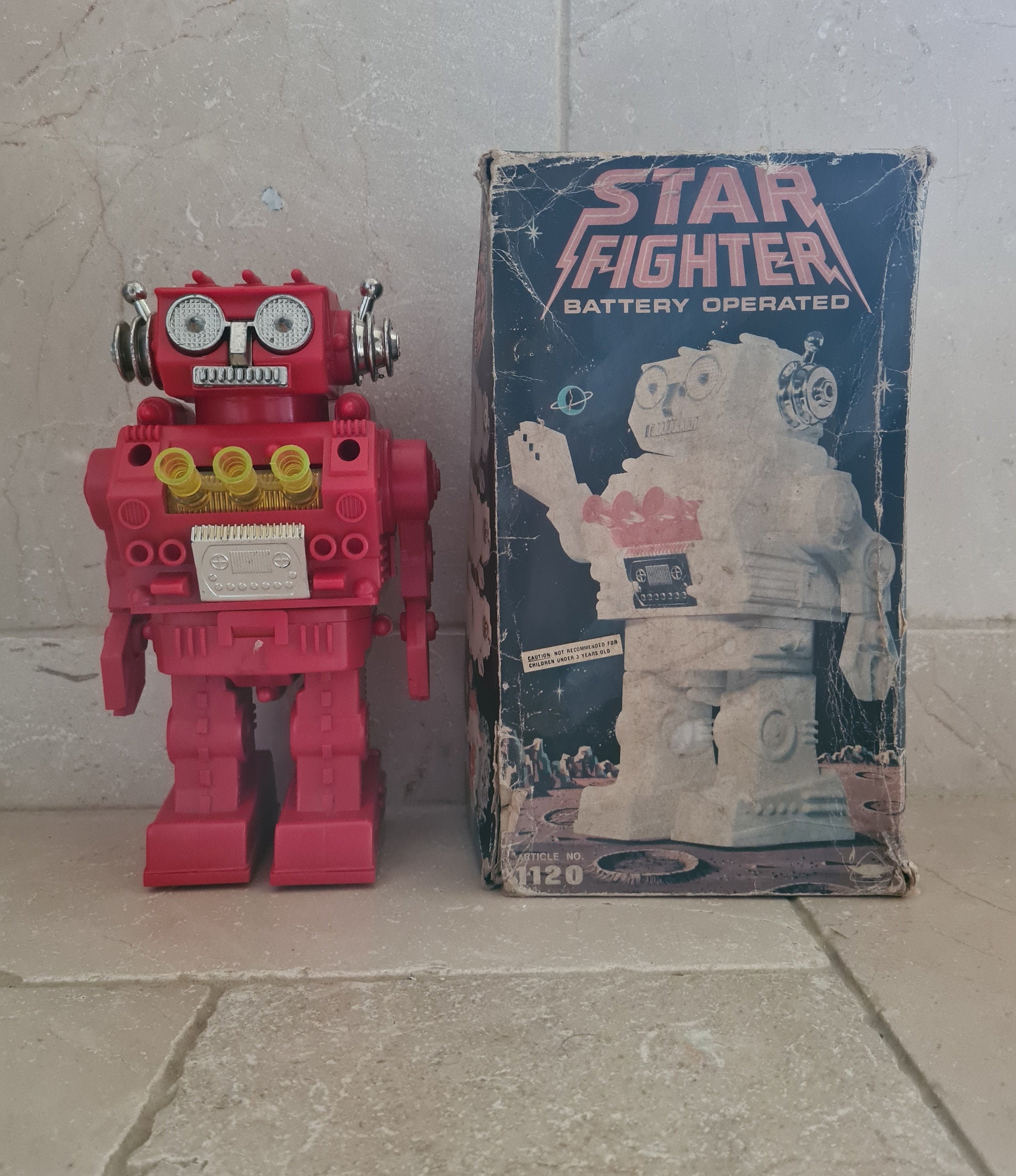 1970s Star Fighter Robot With Original Box - Etsy UK