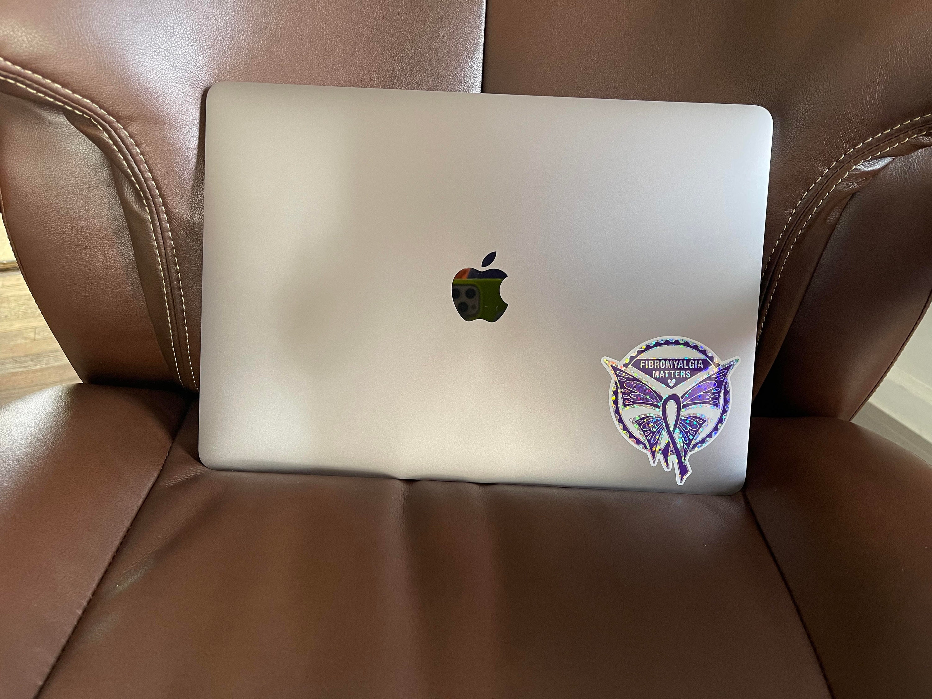 Fibromyalgia Awareness Sticker - Fibrocolors Fibromyalgia Awareness ...
