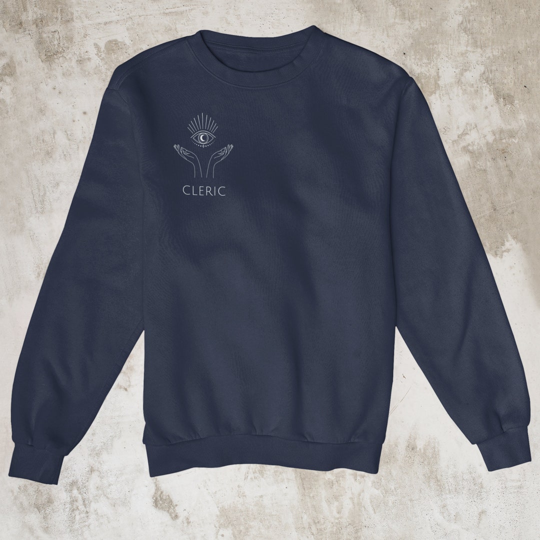 Modern Cleric Crewneck Sweater - Perfect for Dungeons & Dragons (DND ...