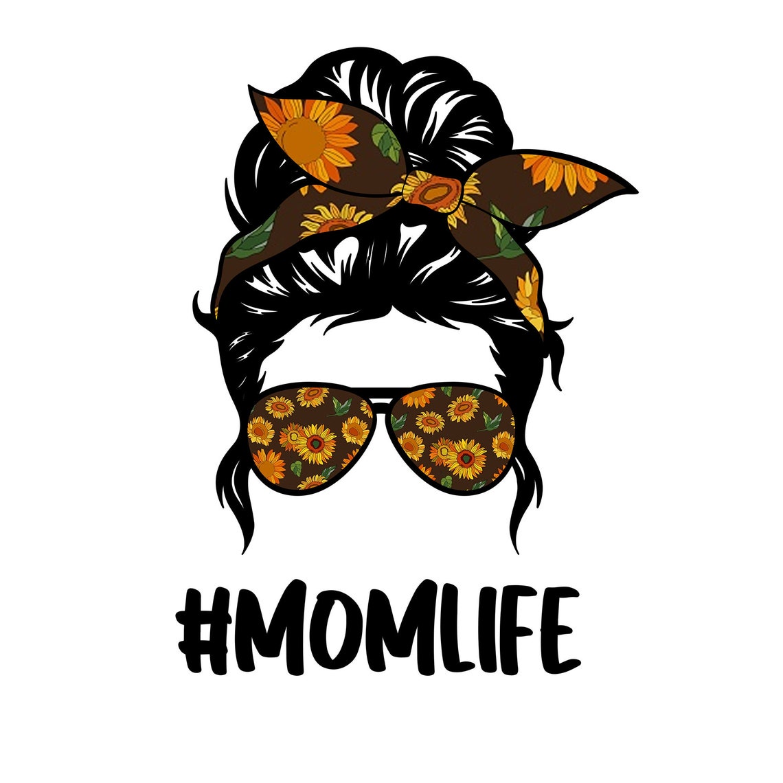 Mom Life Sunflower, Mom Life, Sublimation, PNG, Sublimation Digital ...