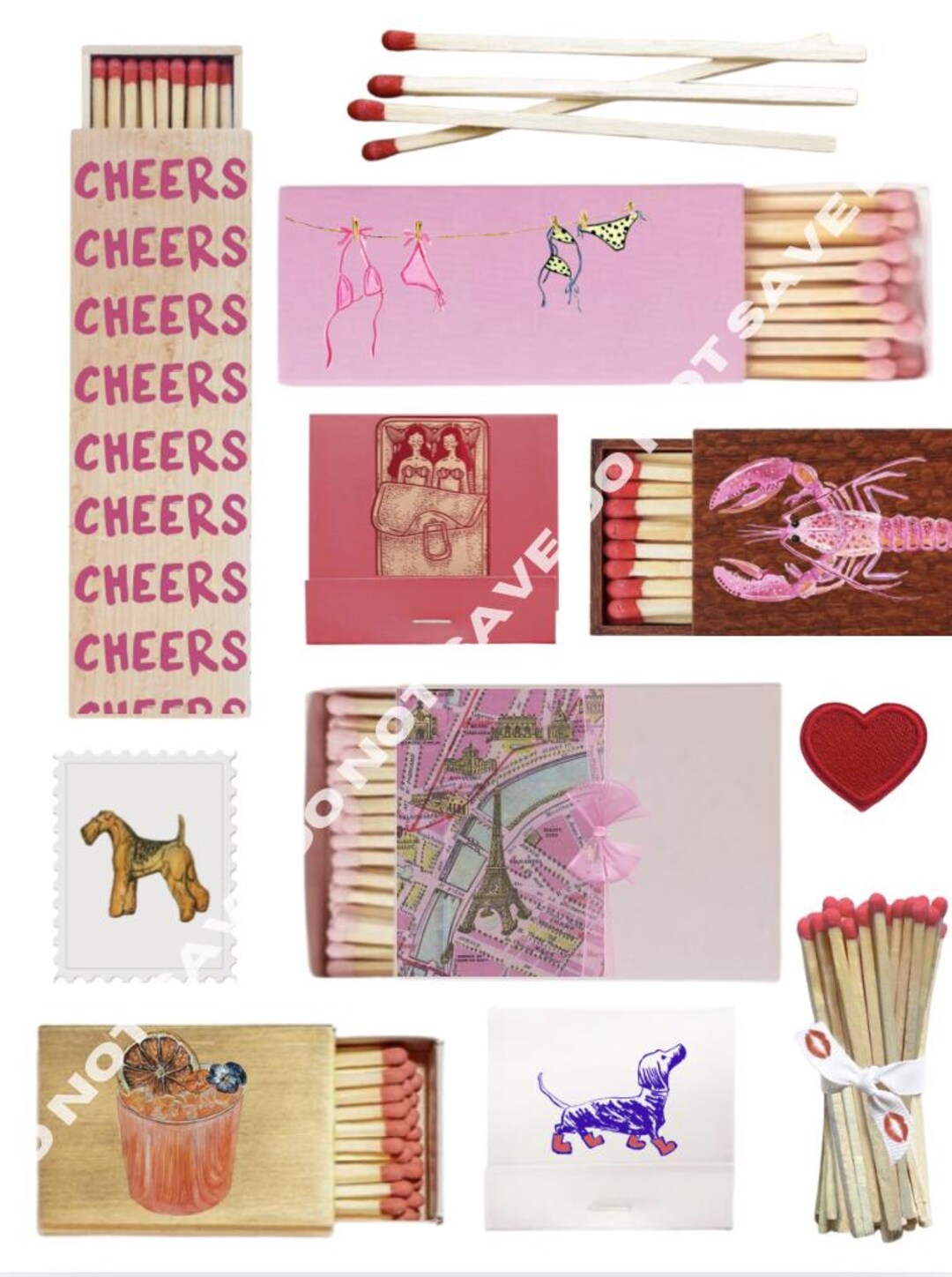 Matchbox Preppy Printable Poster - Etsy