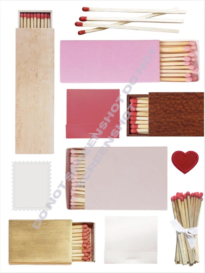 Customized Matchbox Wall Decor (printable Download) - Etsy