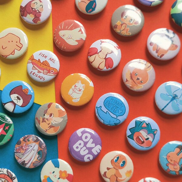 Button Badge - Etsy