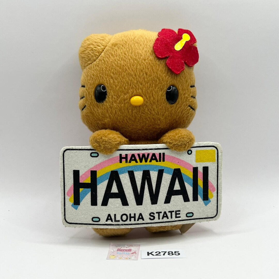 Hello Kitty Aloha State Hawaiian Waikiki Beach Plush Japan - Etsy