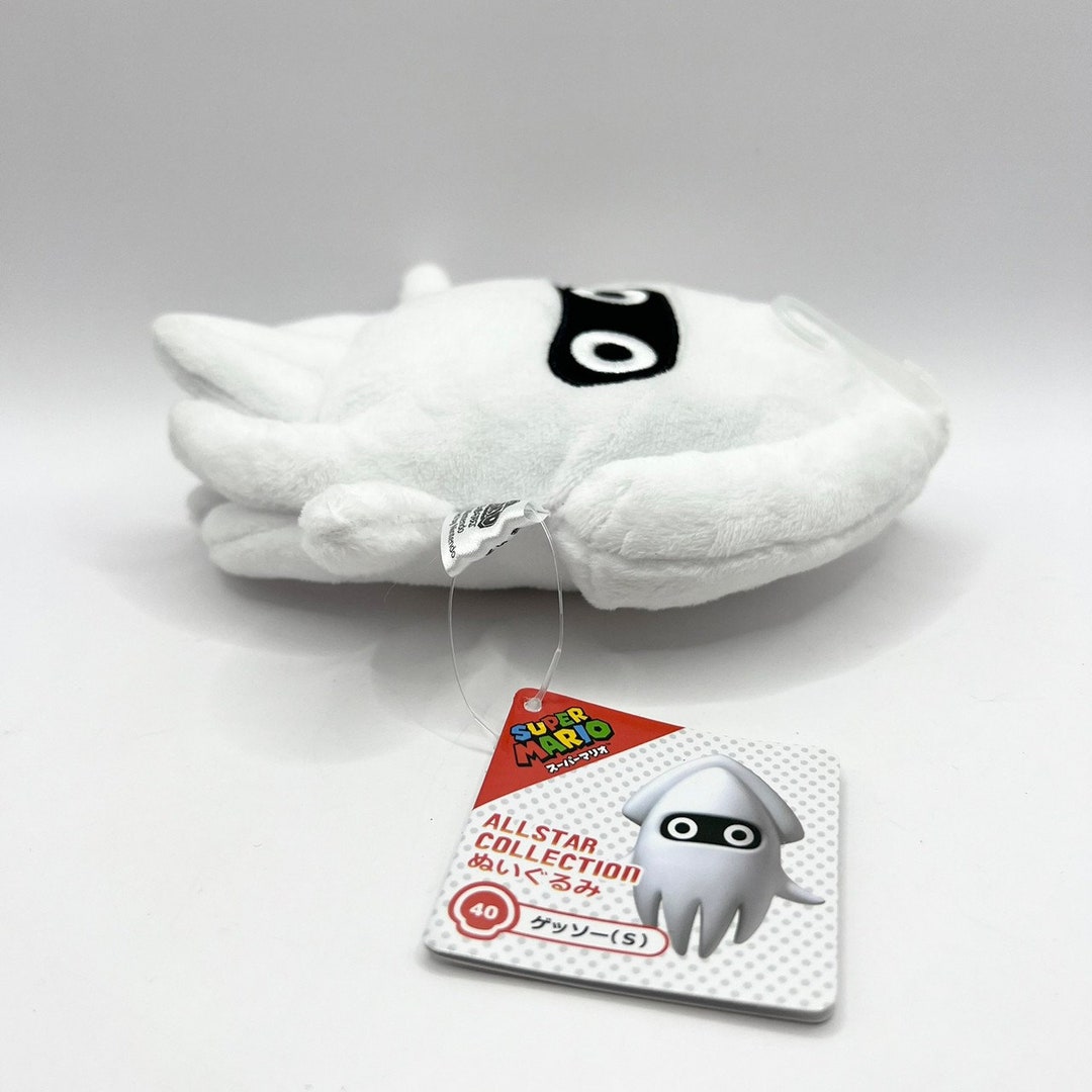 Super Mario Blooper Squid Sanei Plush Stuffed Toy Doll Japan - Etsy