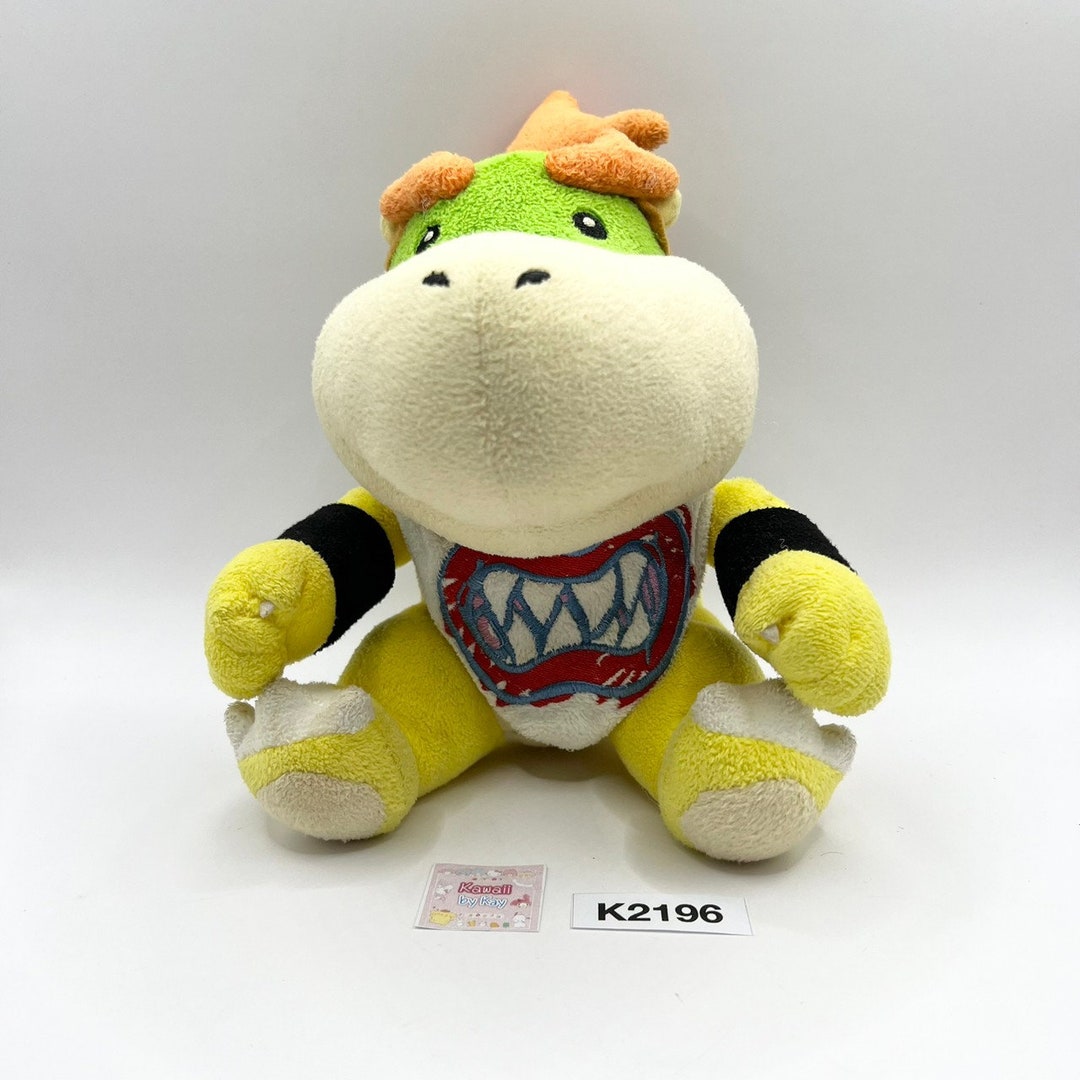 Baby Bowser Jr. Super Mario Bros Sanei Plush Stuffed Toy Doll Japan ...