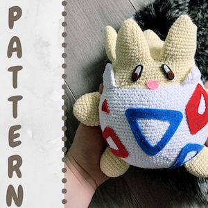 Crochet Pattern Togepi - Etsy