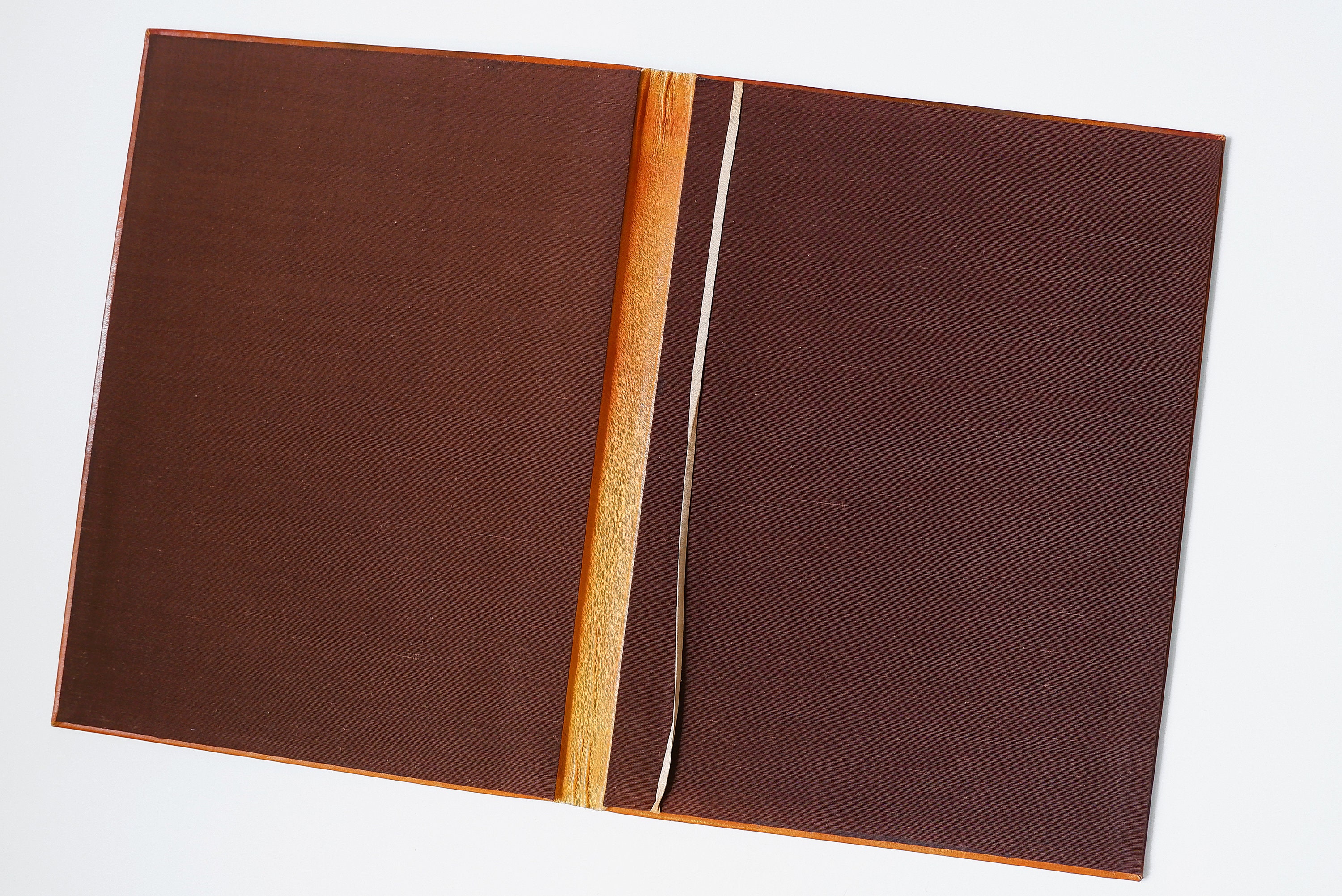 Mid-century Soviet Leather Folder for Documents Brown Leather With ...