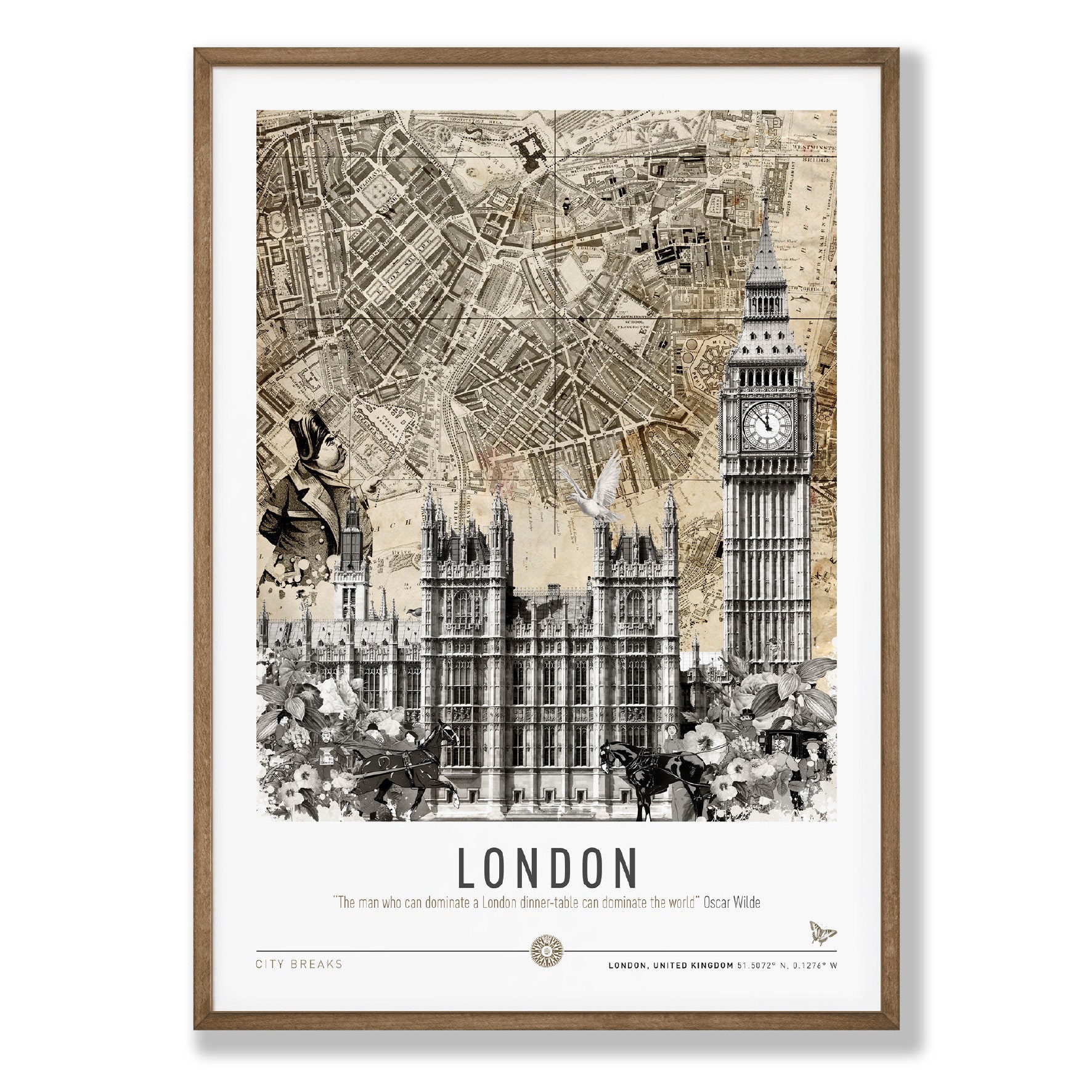 London Poster. London Skyline Poster. Big Ben Poster. London Map Poster ...