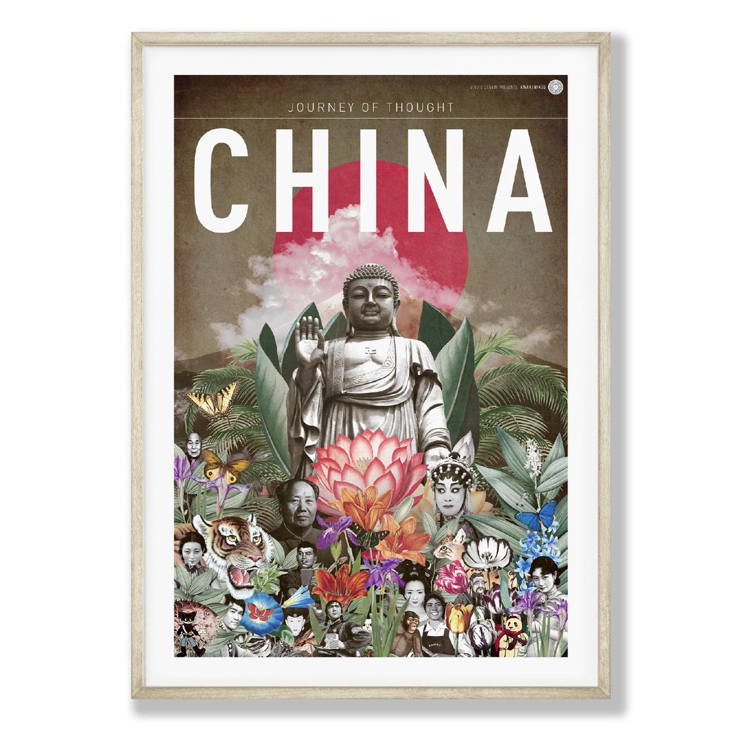 China Poster. Far East Poster. Icon Poster. China Travel Poster ...