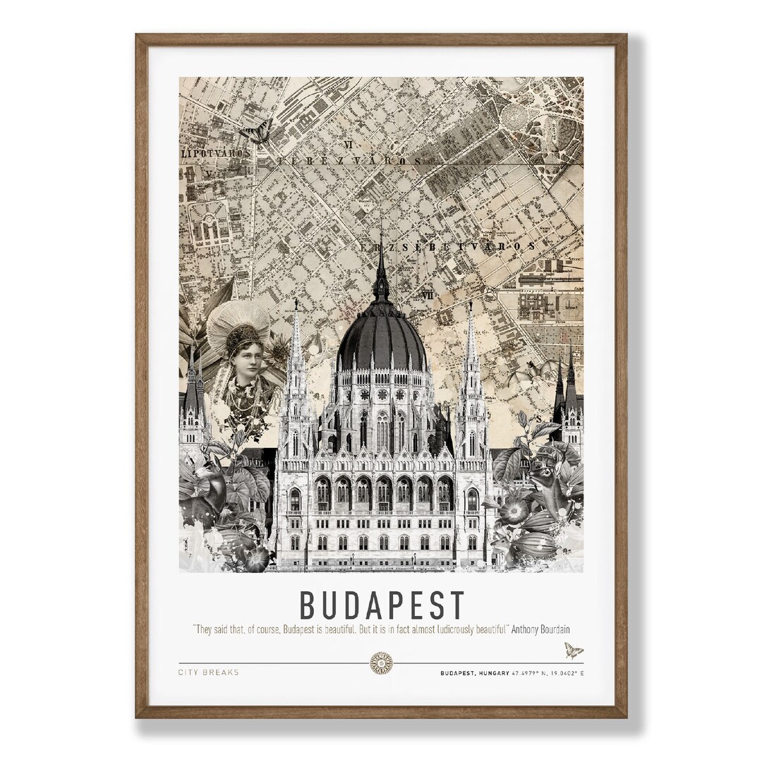 Budapest Poster. Hungary Poster. Budapest Skyline Poster. Budapest ...