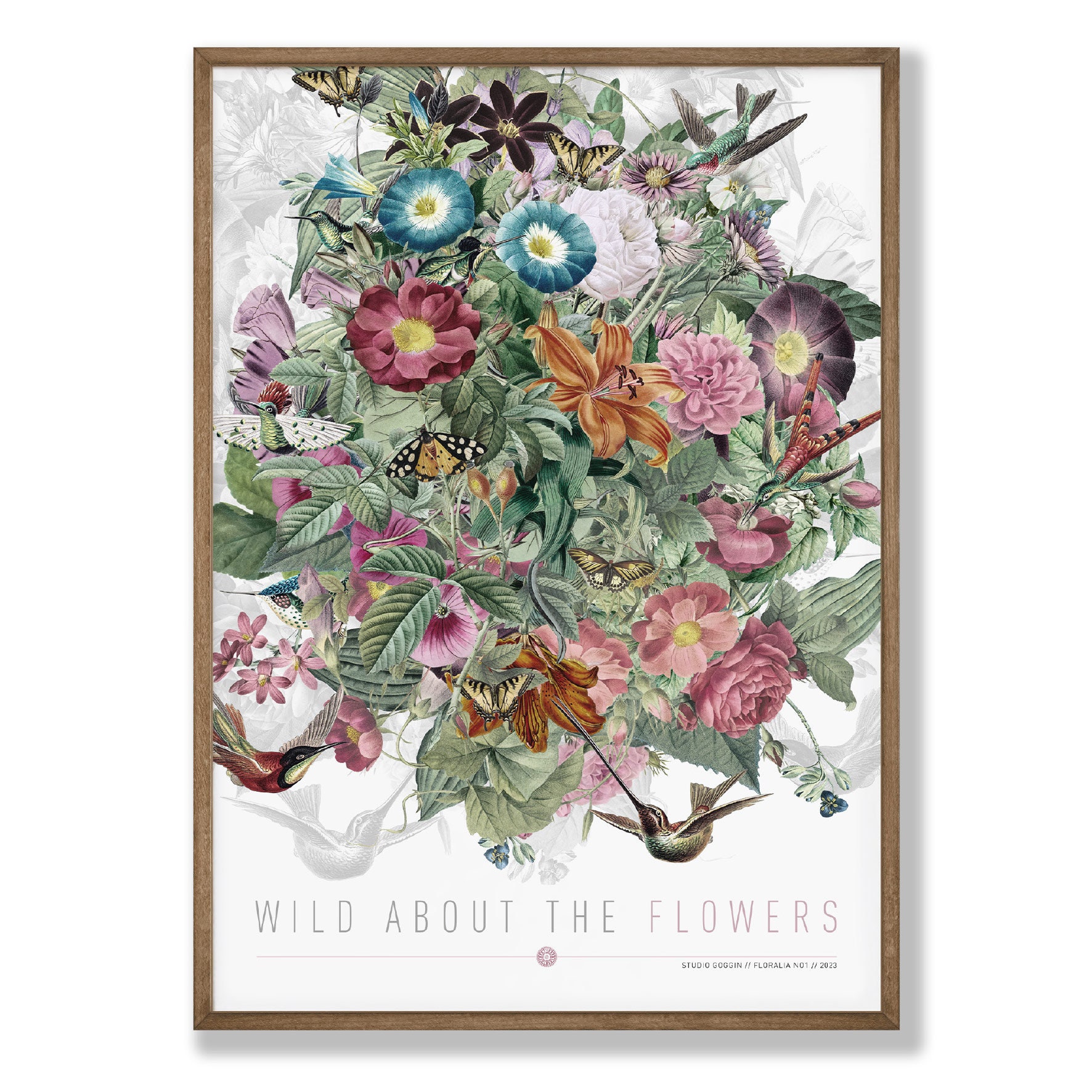 Flower Art Poster. Flower Market Poster. Natural Art Poster. Rose ...