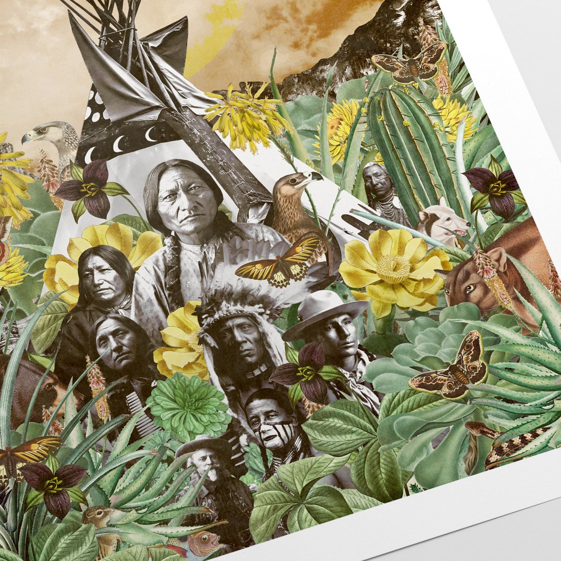 American Poster. Native American Poster. Teepee Poster. Trail of Tears ...