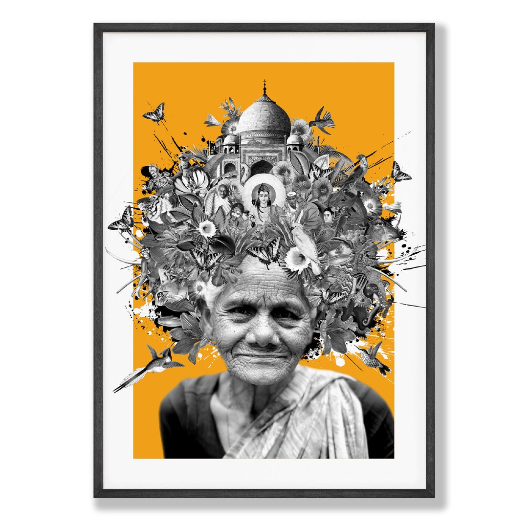 India Poster. Taj Mahal Poster. India Travel Poster. Spiritual - Etsy