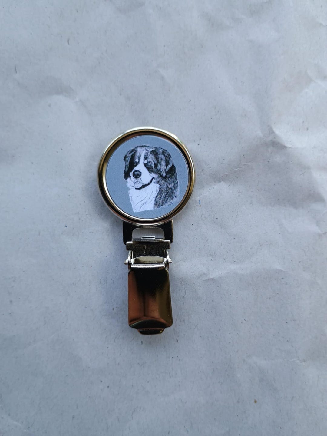 Bernese Mountain Dog Dog Show Ring Number Clip - Etsy