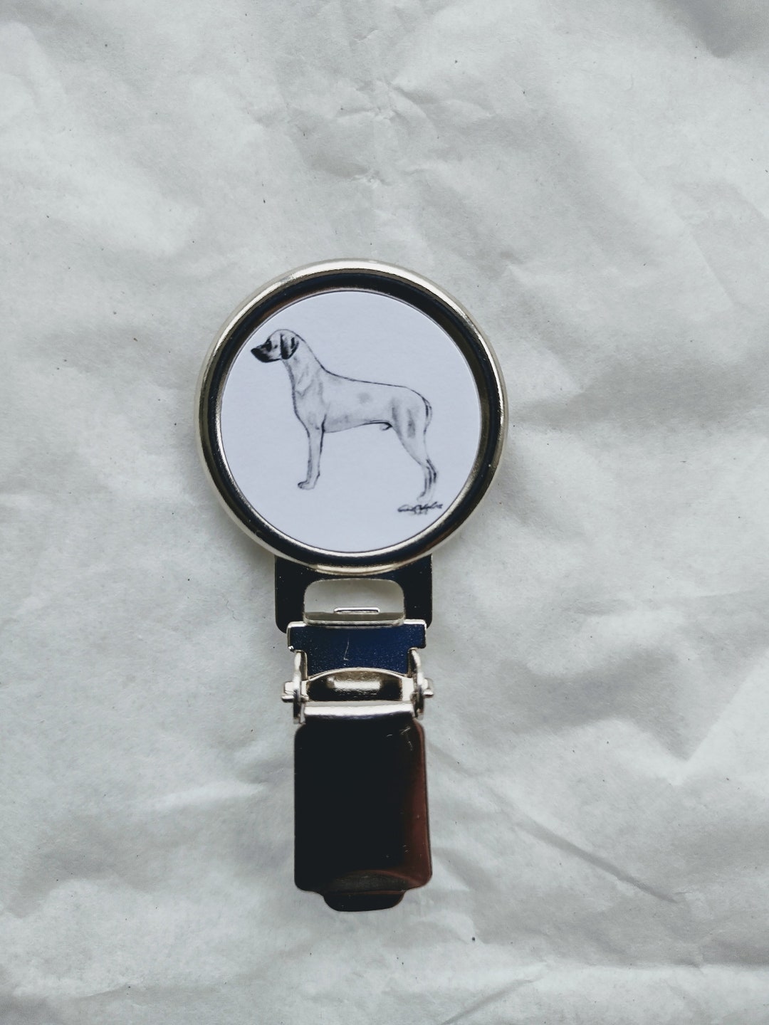 Rhodesian Ridgeback Dog Show Ring Number Clip - Etsy