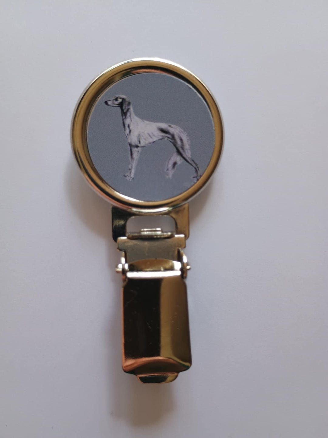 Saluki Dog Show Ring Number Clip - Etsy