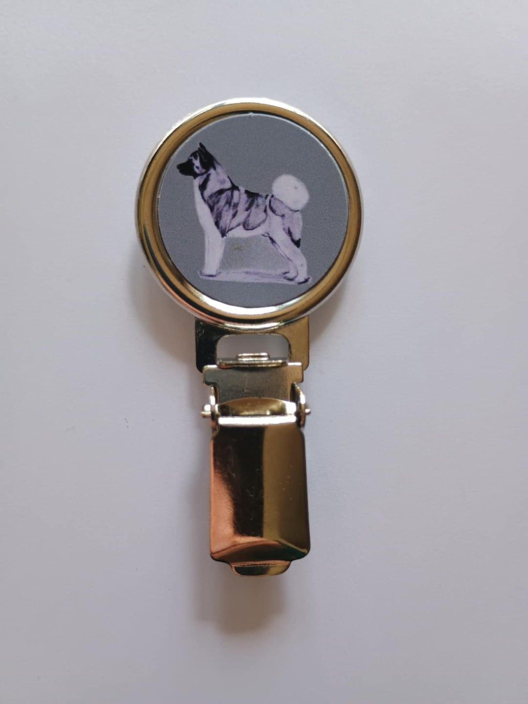 Akita Dog Show Ring Number Clip - Etsy