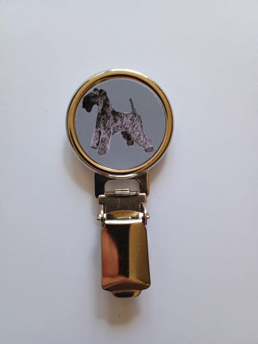 Kerry Blue Terrier Dog Show Ring Number Clip - Etsy
