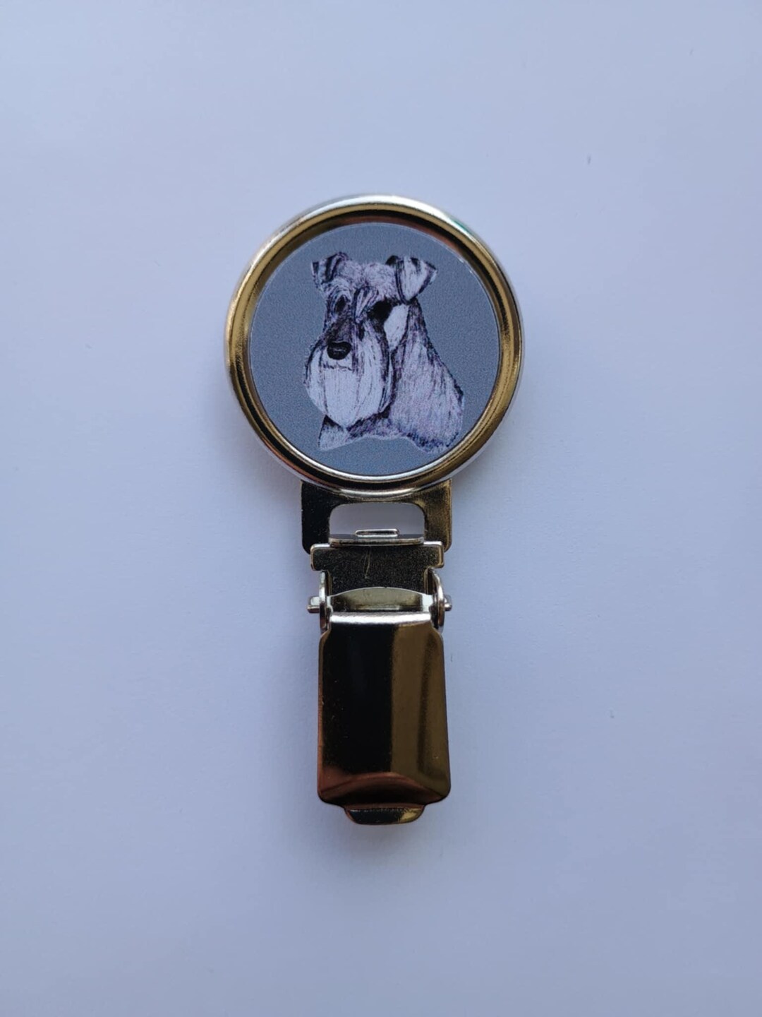 Schnauzer Dog Show Ring Number Clip - Etsy