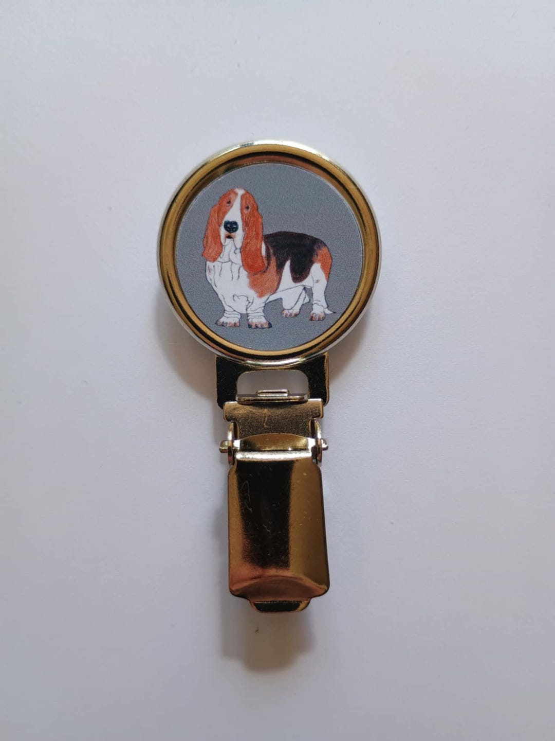 Basset Hound Dog Show Ring Number Clip - Etsy