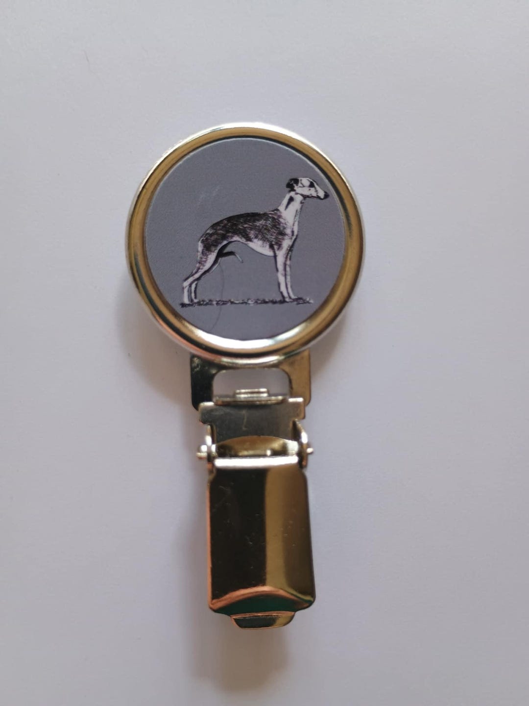Whippet Dog Show Ring Number Clip - Etsy