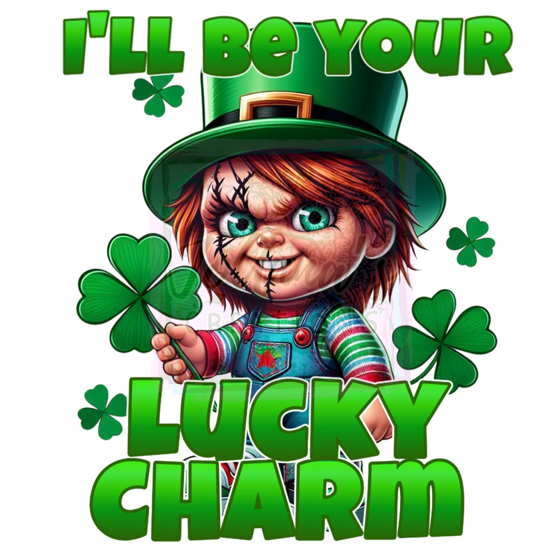 Chucky St Patrick Day Png, Horror Patrick Day Designs, Happy Patrick ...